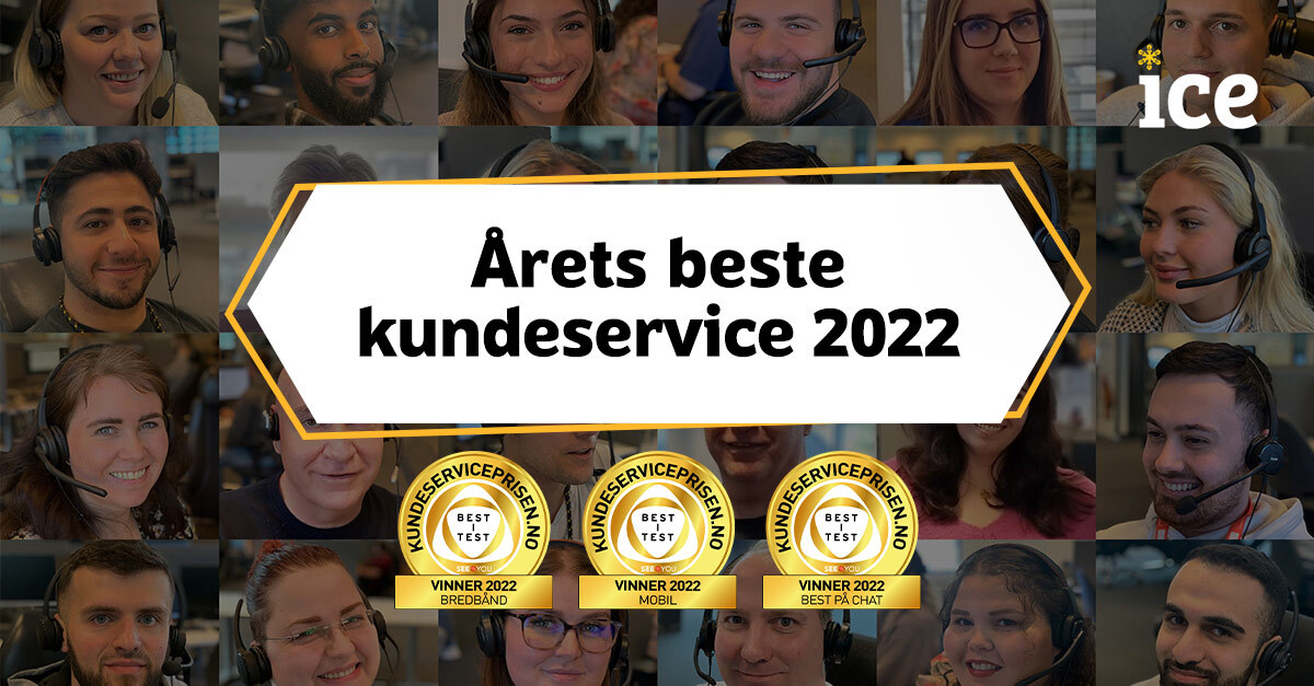 Norges beste kundeservice! - ice