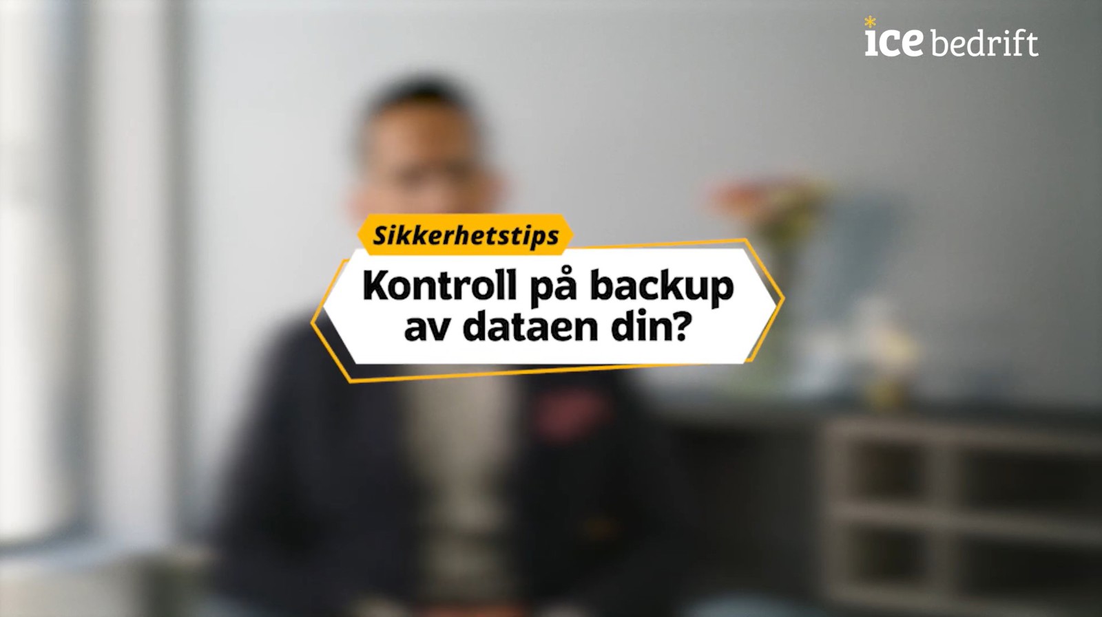 Sikkerhet - du skal være trygg i ice nettet - ice