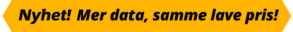 Mobilt Bredbånd - halv pris de første 3 mnd! - ice