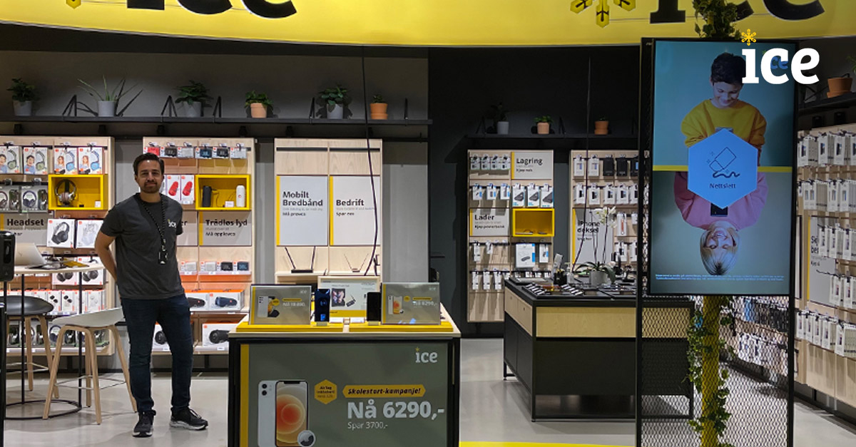 Velkommen til ice-butikkene - ice